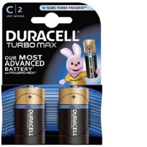 Duracell Turbo Max C Orta Boy Pil 2Li | Ofma Kırtasiye Ofis Malzemeleri ...