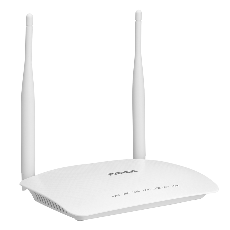 EVEREST EWR-958N WİRELESS N KABLOSUZ ROUTER 300 MBPS 1 WAN+4 LAN PORT ...
