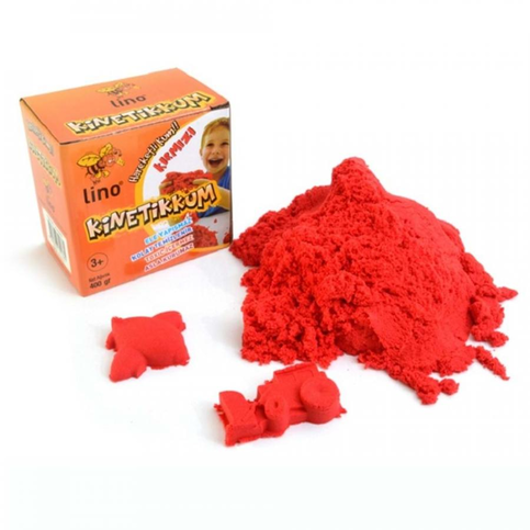 LİNO LN-400 KİNETİK KUM KIRMIZI 400gr | Ofma Ofis Malzemeleri Tic.San.A.ş