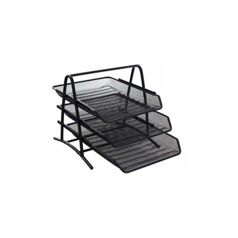 LİTTLE FİSH METAL PERFORE EVRAK RAFI SİYAH 3LÜ | Ofma Ofis Malzemeleri ...