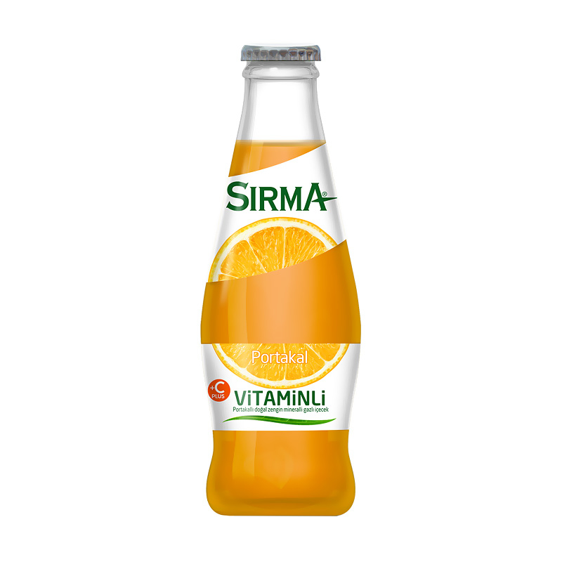 SIRMA PLUS SODA PORTAKAL 200ml,SIRMA PLUS SODA PORTAKAL 200ml,